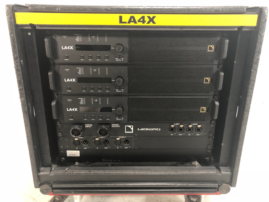 AMPRACK 3 X L-ACOUSTICS LA4X + LA POWER