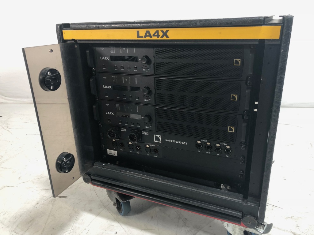 AMPRACK 3 X L-ACOUSTICS LA4X + LA POWER