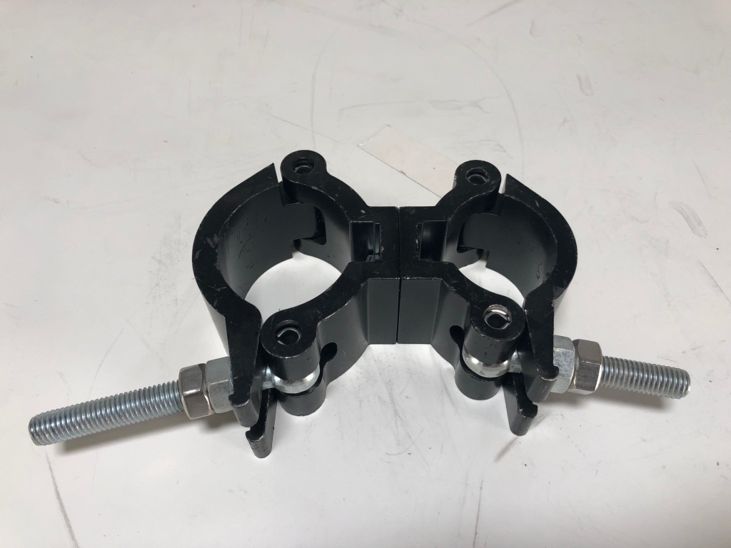 ROTATING DOUBLE C-CLAMP DOUGHTY MAMMOUTH BLACK